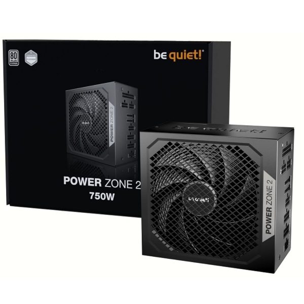 Fuente Gamer be quiet! Power Zone 2 750W 80 Plus Platium Modular - La ...